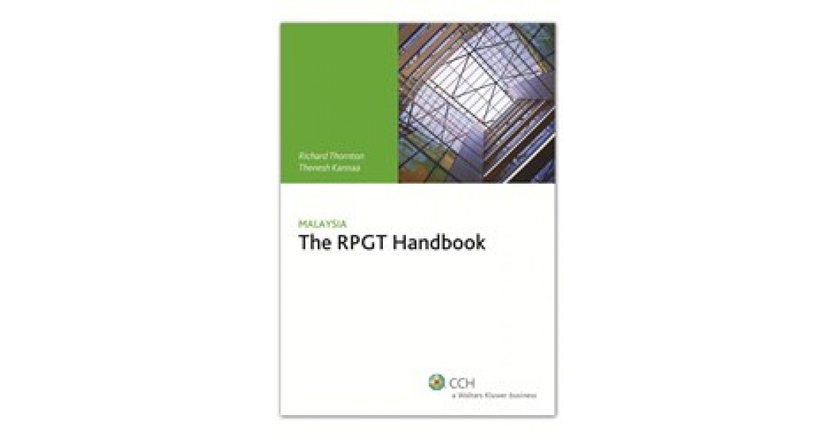 The RPGT Handbook, Malaysia - Malaysia - Taxation | Professional Bookshop