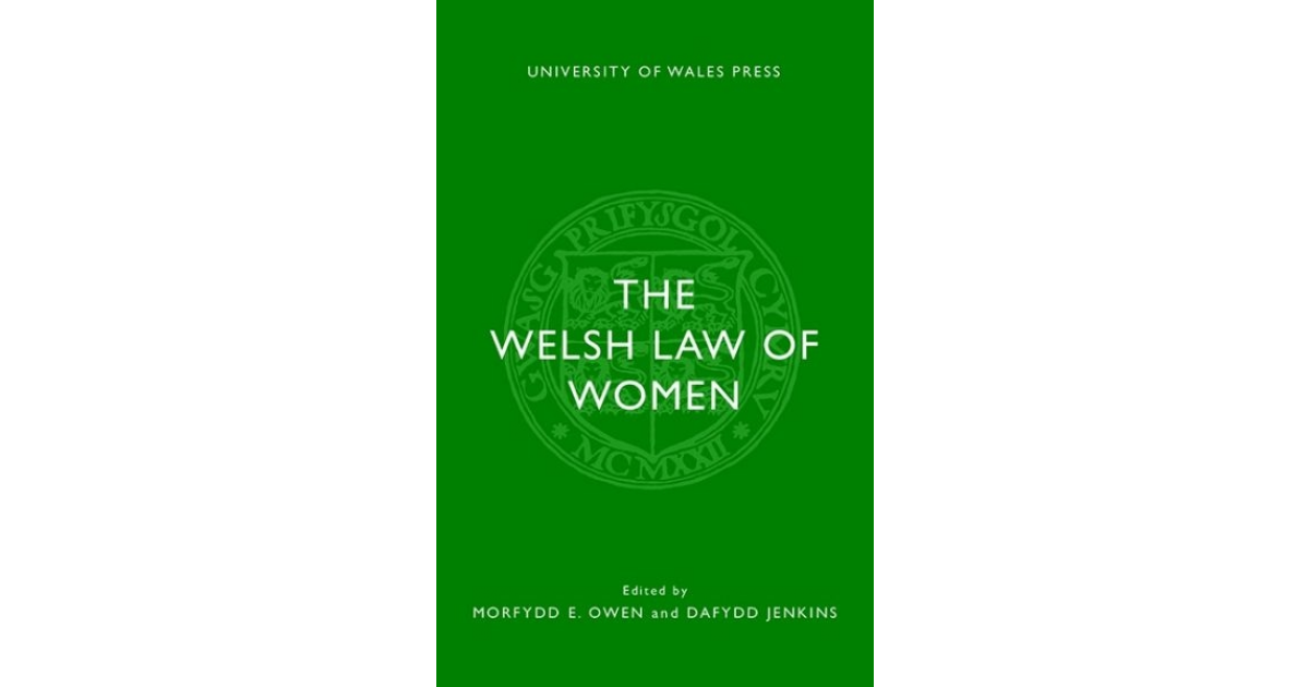 The Welsh Law of Women 2nd Edition - Legal History - Law | Professional ...