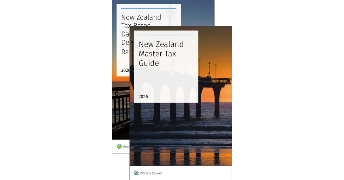 New Zealand Master Tax Guide and New Zealand Tax Rates, Dates ...