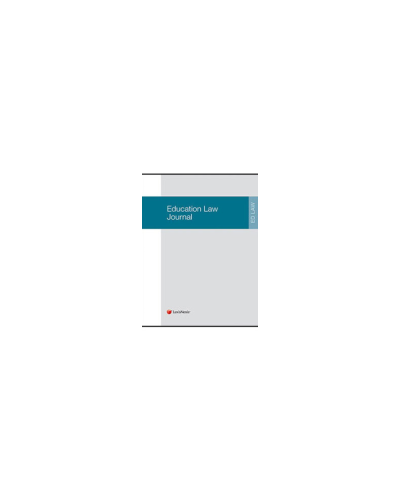 Education Law Journal - Education Law - Law | Professional Bookshop