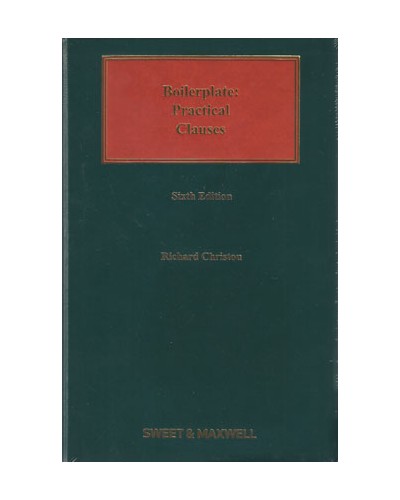 Boilerplate Clauses Corporate References – V2.0