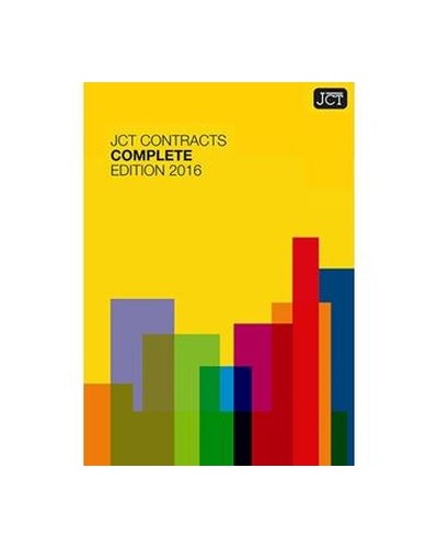 The Complete Works of JCT 2016 Volumes 1-3 - Construction / Building ...