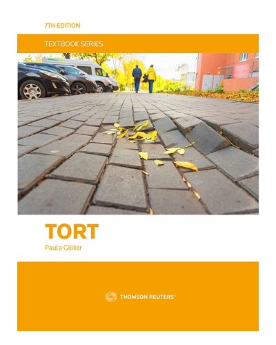 Tort Textbook 7th Edition - Tort / Personal Injury - Law | Professional ...