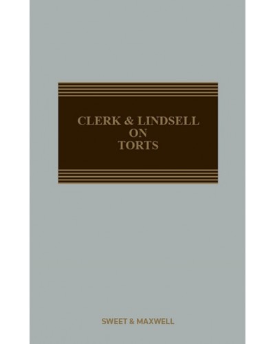 Clerk & Lindsell on Torts: 23rd Edition with 2nd Supplement - Tort ...