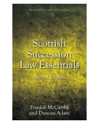 Scottish Succession Law Essentials 2nd Edition - Others - Law ...