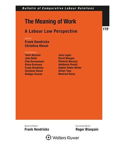 The Meaning of Work: A Labour Law Perspective - Law - New Releases ...