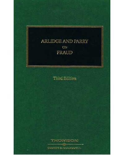 Arlidge & Parry Fraud, 3rd Edition (Mainwork + Supplement) - Criminal ...